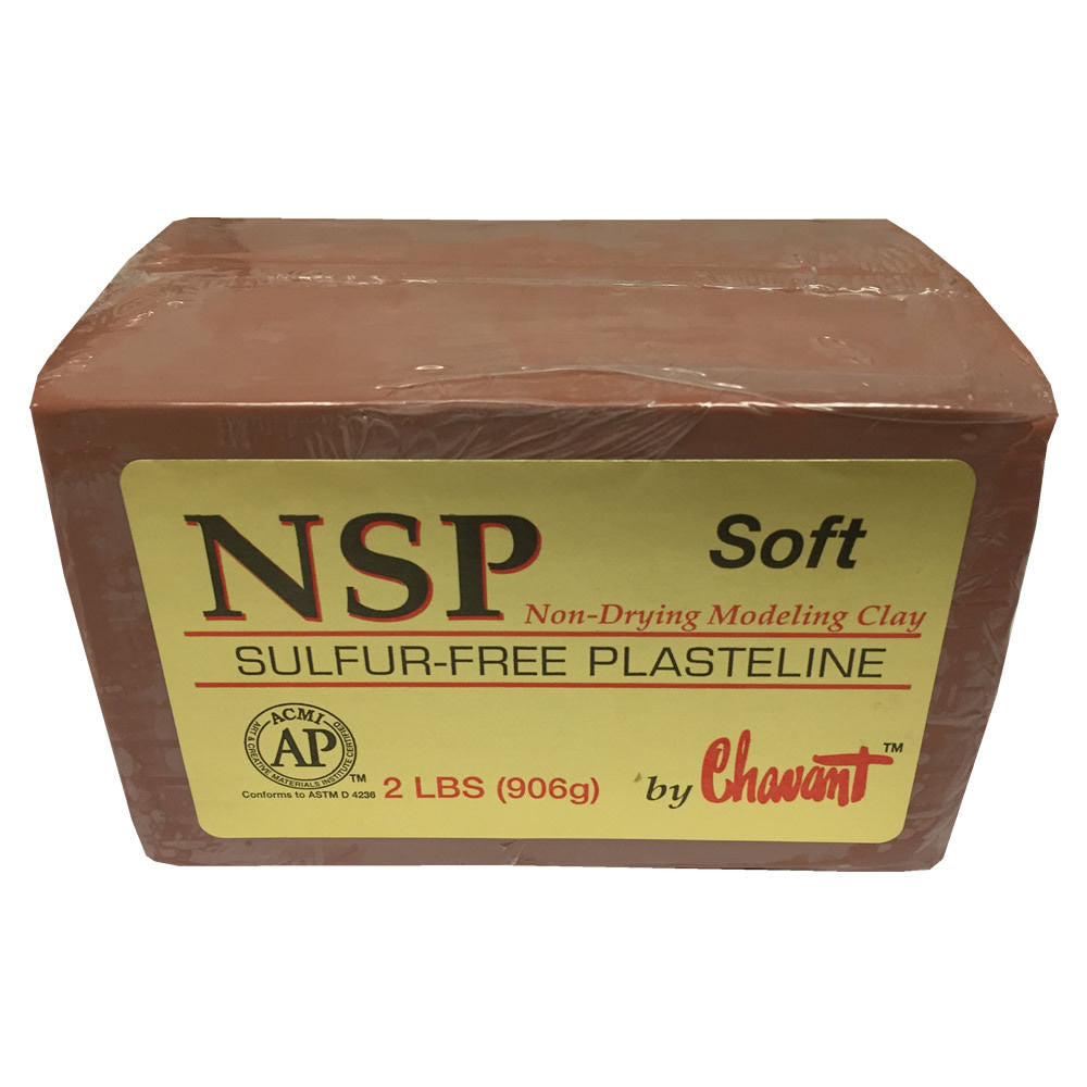 Chavant Clay - NSP Soft (Brown / Terracotta) – Titanic FX