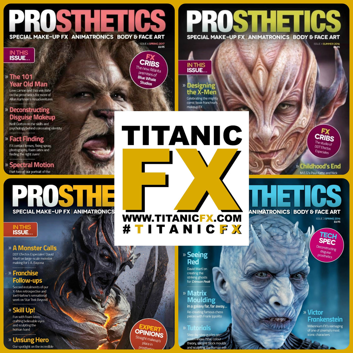 Neill Gorton's Prosthetics Magazine - Titanic FX