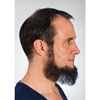 Kryolan - Real Hair Full Chin Beard (09236) - Titanic FX - 4 Colours