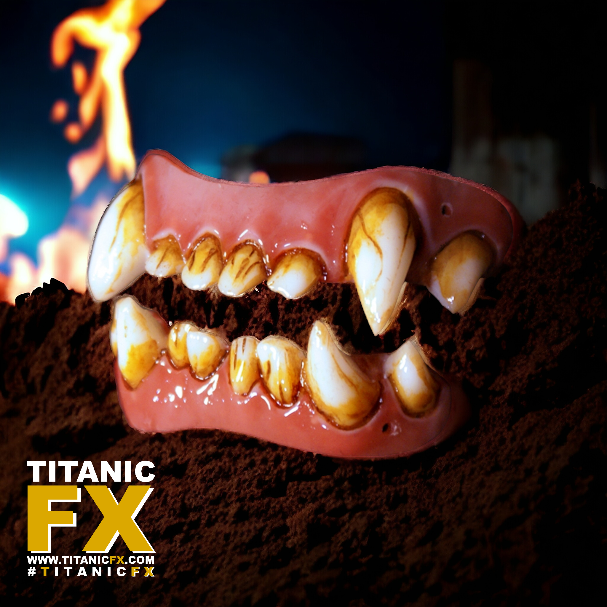 Dental Distortions | 'Bad Moon' Werewolf FX Fangs – Titanic FX