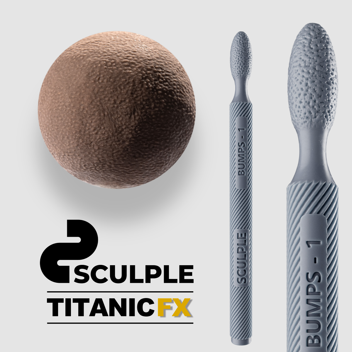 Sculple | 'Bumps' | Sculpting Tool for Subtle Skin Bumps | Titanic FX