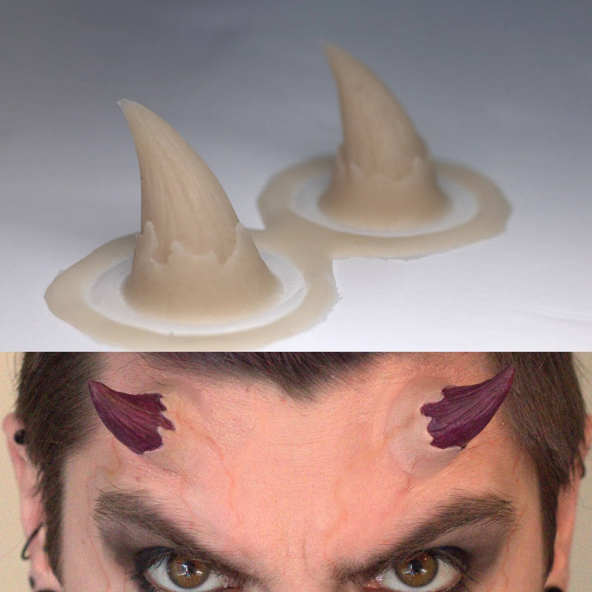 Obsidian FX - Devil Horns Demon Silicone Prosthetics – Titanic FX