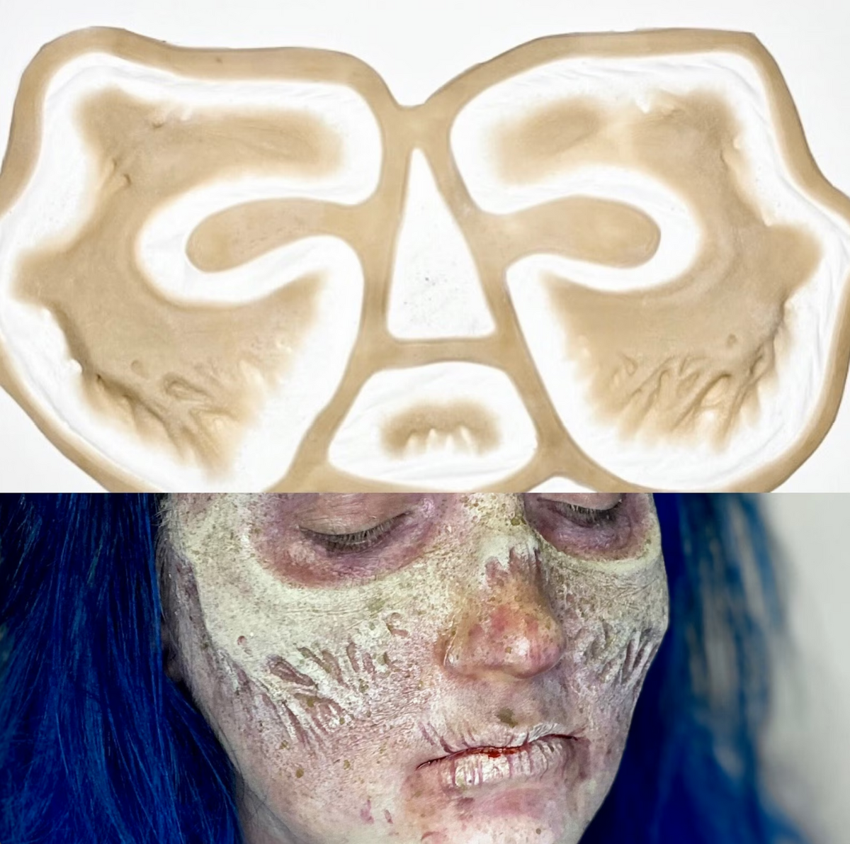 Obsidian FX - Zombie Ghoul Silicone Prosthetics Set – Titanic FX