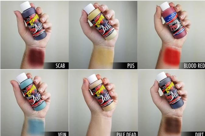 Pro Aiir Hybrid Airbrush Makeup Kit - 'Zombie 2' - We ship Worldwide ...