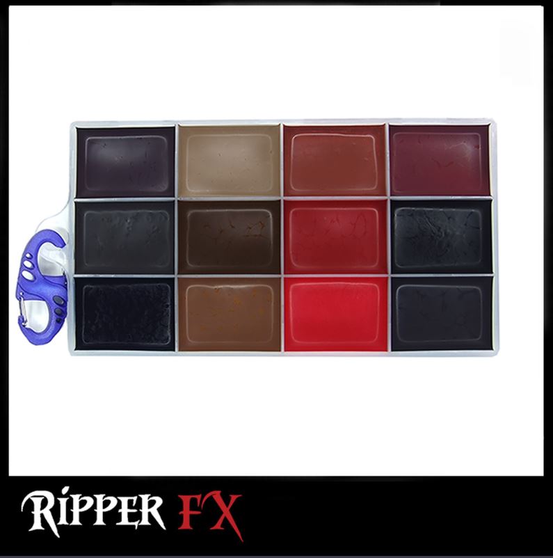 Ripper FX - Large 'Dirty' Alcohol Paint Palette | Titanic FX