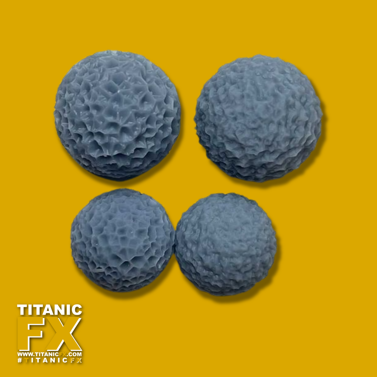 YK Tools - Set of 4 Skin Texture Stones | Titanic FX